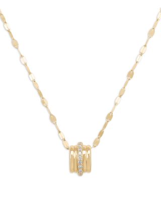 Click here for Lana Jewelry Diamond Pave Textured Ring Pendant Ne... prices