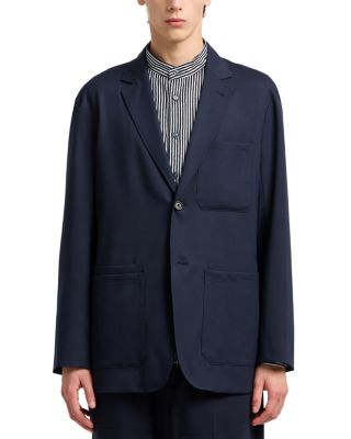 Click here for Emporio Armani Regular Fit Twill Blazer prices