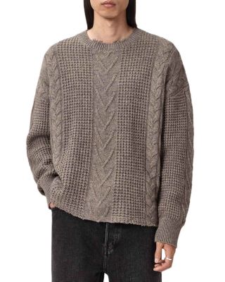 Allsaints Tenter Oversized Crewneck Sweater