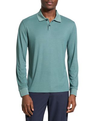 Click here for Theory Goris Long Sleeve Polo Shirt prices
