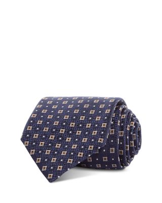 Click here for Canali Silk Classic Geometric Tie prices