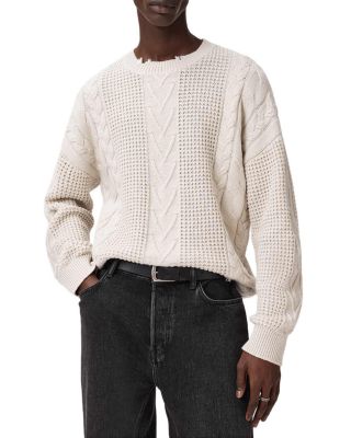 Click here for Allsaints Tenter Oversized Crewneck Sweater prices