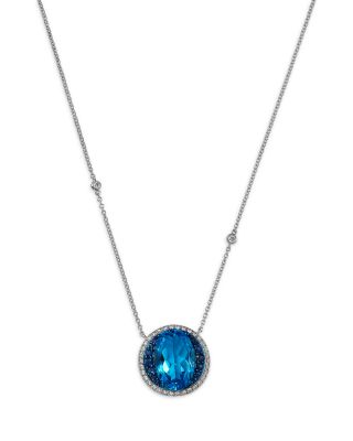 Click here for Bloomingdales Fine Collection Swiss Blue Topaz  Bl... prices