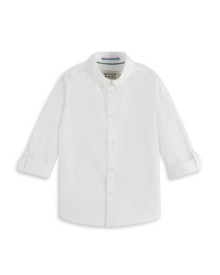 Click here for Scotch & Soda Boys Occasional Dobby Long Sleeved S... prices