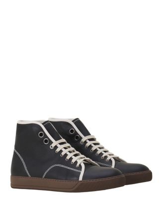 Click here for Lanvin Dbb1 High-Top Leather Sneakers prices