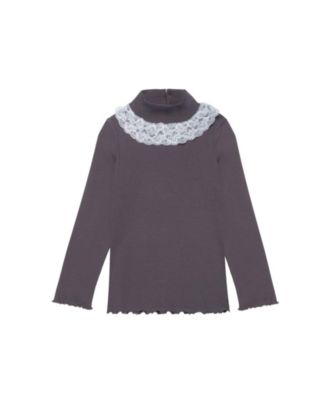 Click here for The Sunday Collective Girls Ribbed Mock Neck Top w... prices
