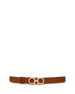 Click here for Ferragamo Womens Donna Gancini Nubuck Belt prices