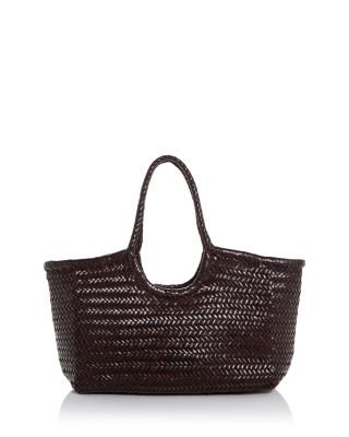 Click here for Dragon Diffusion Nantucket Leather Basket Bag prices