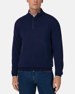Click here for Boggi Milano Mens Half-Zip Cashmere Wool Sweater prices