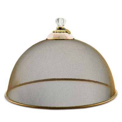 Click here for MacKenzie-Childs Rosy Check Large Mesh Dome prices