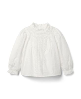Click here for Janie and Jack Girls The Pintuck Lace Top - Baby... prices