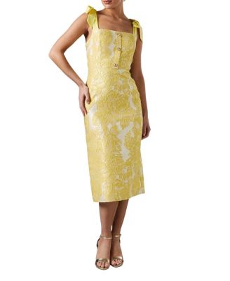 Click here for Coast Jacquard Pencil Midi Dress prices