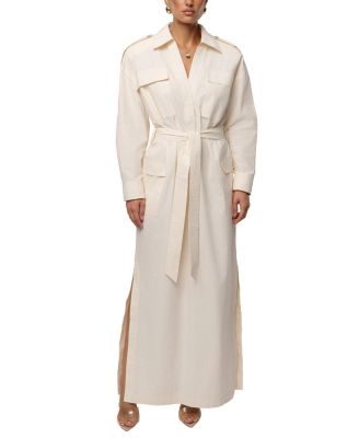 Click here for Jluxlabel Harbor Shore Belted Maxi Dress prices