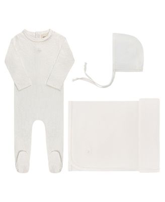 Click here for Elys & Co. Unisex Heart and Star Button Pointelle... prices