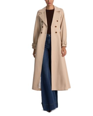 Click here for Alice and Olivia Ellie Godet Trench Coat prices