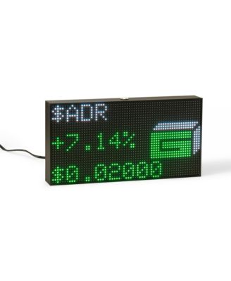 Click here for Uncommon Goods Personalized Home Led Ticker by Gla... prices