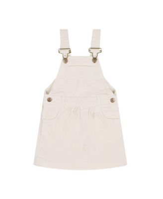 Click here for Dotty Dungarees Girls Custard Corduroy Overall Dre... prices