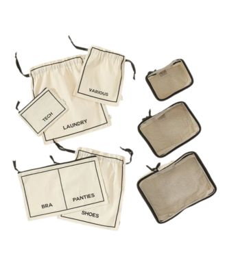 Click here for Uncommon Goods Deluxe Packing Travel Set  Set of 8... prices