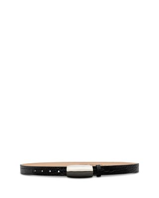 Click here for LAgence Womens Marlowe Leather Belt prices