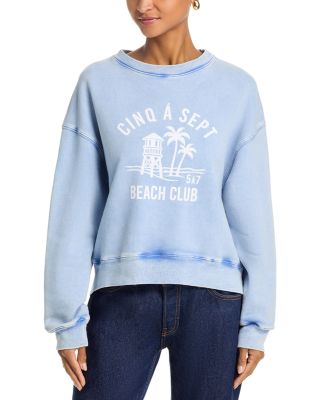 Click here for Cinq a Sept Beach Club Tumble Washed Brandy Pullov... prices