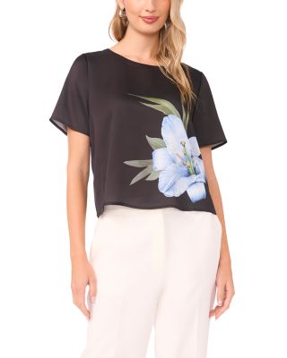 Click here for Vince Camuto Floral Graphic Top prices