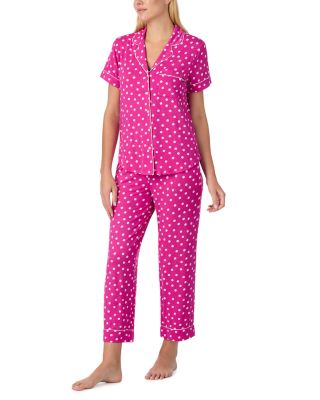 Click here for kate spade new york Jersey Short Sleeve Cropped Pa... prices