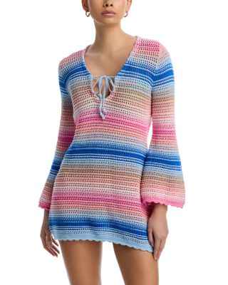 Click here for Pq Swim Crocheted Tunic Dress prices