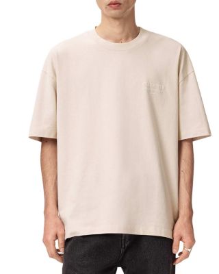 Click here for Allsaints Oversized Xander Logo Tee prices