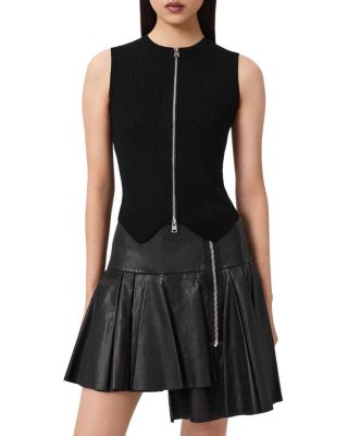 Click here for Allsaints Cruz Zip Waistcoat prices
