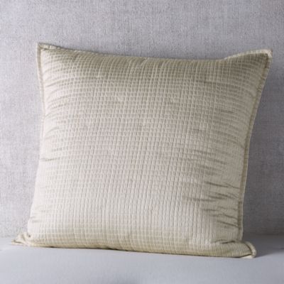 Click here for Hudson Park Collection Luxe Textured Check Sham Se... prices