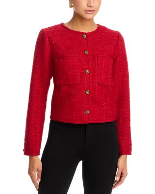 Click here for Aqua Tweed Jacket - Exclusive prices