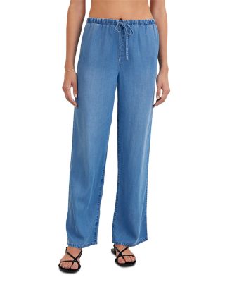 Click here for Bella Dahl Wide Leg Drawstring Pants prices
