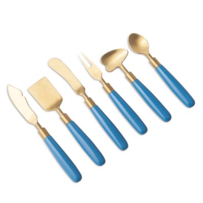 Click here for Lulu Powers Resin Handle Cheese Knife Set prices