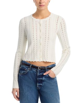 Click here for LoveShackFancy Peridot Cardigan Sweater prices