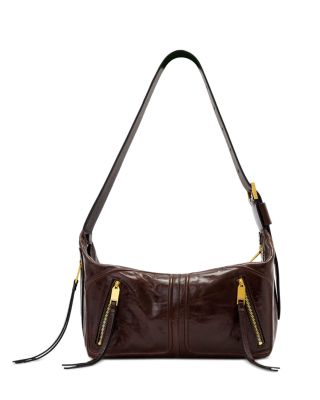 Click here for Allsaints Jean Rey Medium Leather Shoulder Bag prices