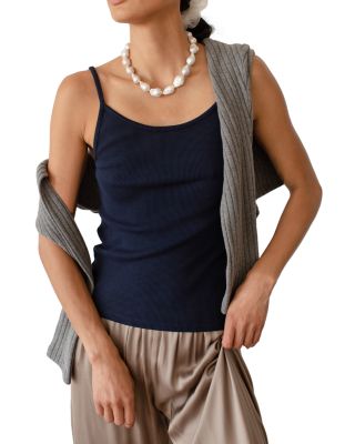 Click here for Donni The Rib Spaghetti Tank prices