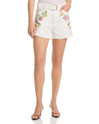 Click here for Cinq a Sept Jardin Boheme Belted Shorts prices