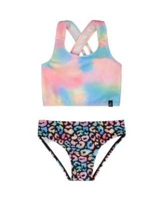 Click here for Deux par Deux Girls Two-Piece Crossed Straps Sport... prices