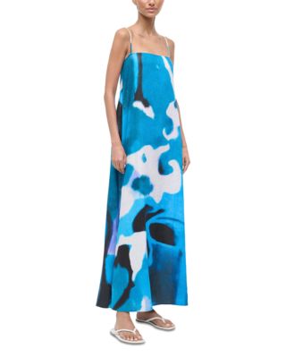 Click here for Staud Laura Linen Maxi Dress prices