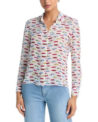 Click here for Alica and Olivia Willa Silk Shirt prices