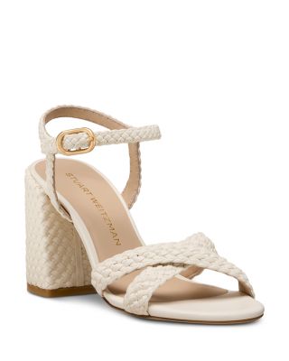 Click here for Stuart Weitzman Womens Alyssa 85 Woven Sandals prices