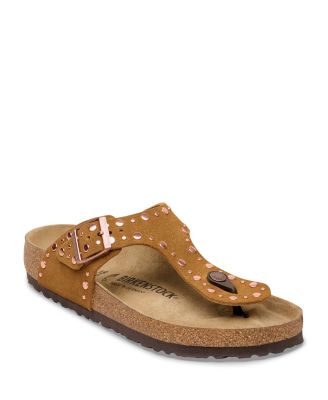 Click here for Birkenstock Womens Gizeh Rivets Thong Sandals prices