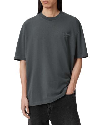 Click here for Allsaints Oversized Xander Logo Tee prices