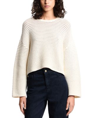 Click here for Emporio Armani Perforated Link Stitch Sweater prices