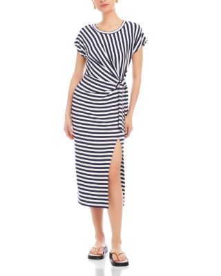 Click here for Fifteen Twenty Marisa Side Knot Midi Dress prices