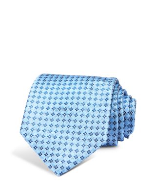 Click here for David Donahue Geometric Silk Tie prices