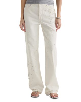Click here for Ag Hattie High Rise Barrel Jeans in Opal Radiance prices