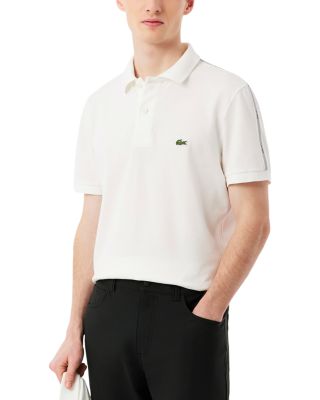 Click here for Lacoste Regular Fit Logo Stripe Polo Shirt prices