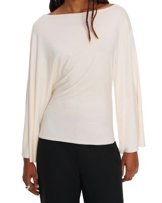 Click here for Reformation Avery Long Sleeve Knit Top prices