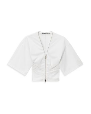 Click here for alexanderwang Gathered Zippered Top prices
